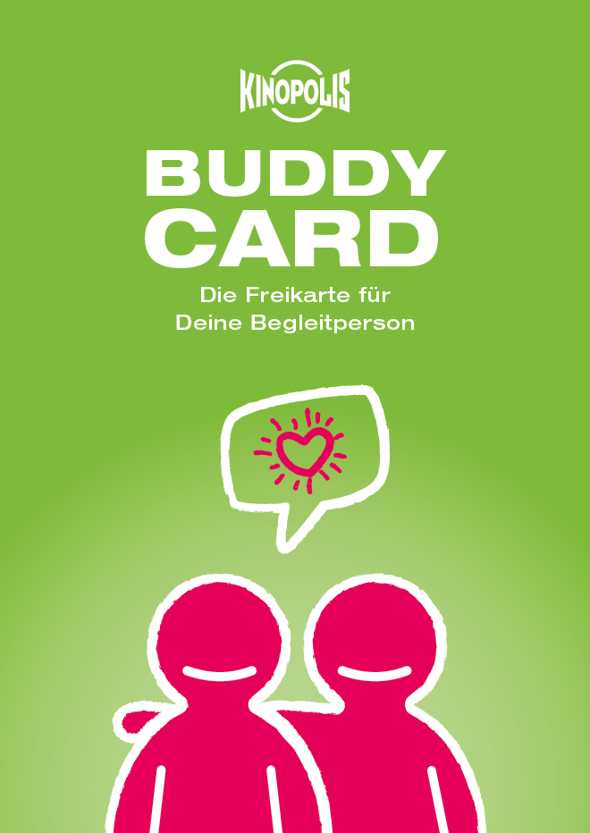 Buddycard - Die Freikarte für Deine Begleitperson – Mathäser Filmpalast